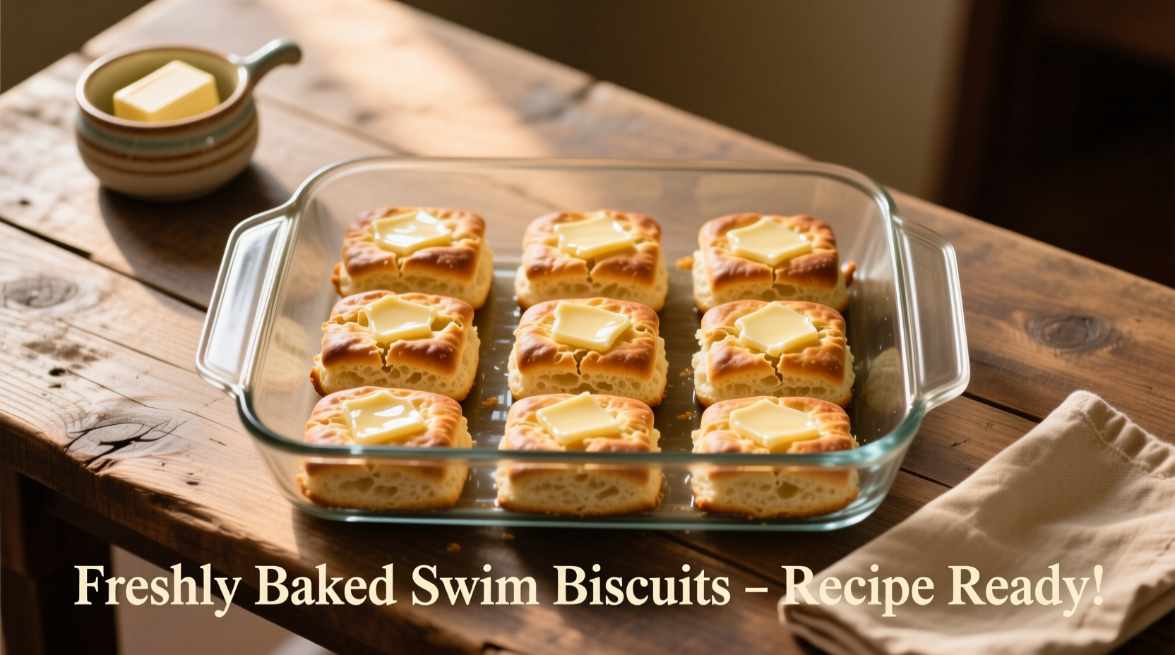 Easy Butter Swim Biscuits Recipe for 12 Servings: The Southern Classic ...